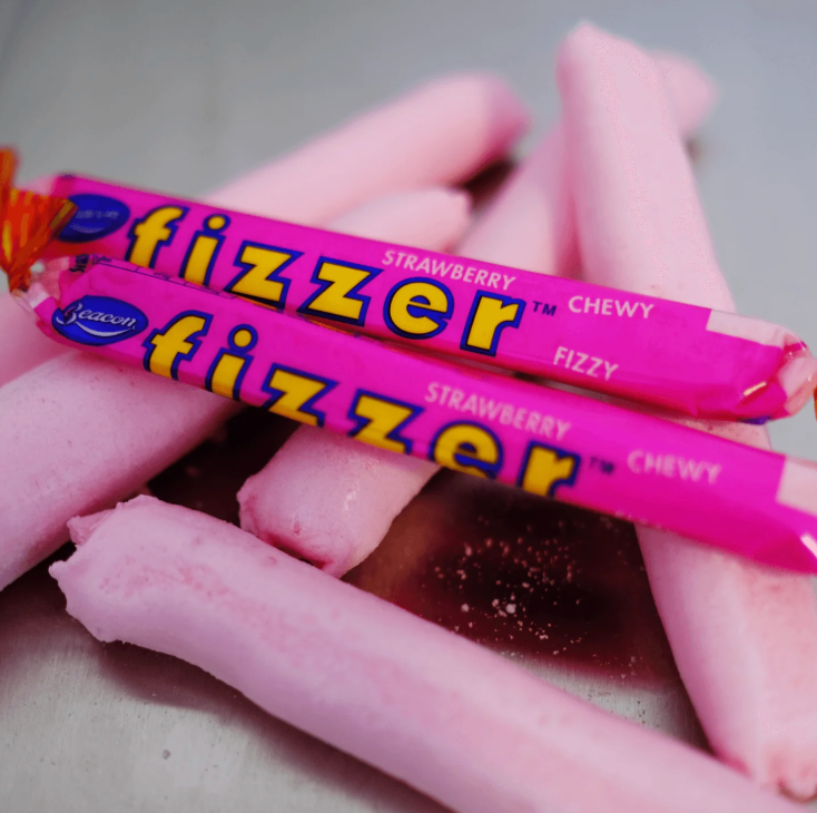 Strawberry Fizzers – Puff and Pop Lolly Shop